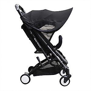 RONGXG Upgraded Baby Sunshade Stroller Cover Universal Pushchair Pram Stroller Rain Cover Buggy Throw Over with Canopy Raincover for Stroller Windproof Baby Cart Cover Mosquito Net Sun Shade Protector