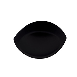 ButtonMode Padded Bra Cups Insert or Sew In, Instant Push Up Size Up Lift Up Support, Balconette Breast Enhancer for Bridal, Bridesmaid, Most Dresses, Black, B/C, 1 Pair