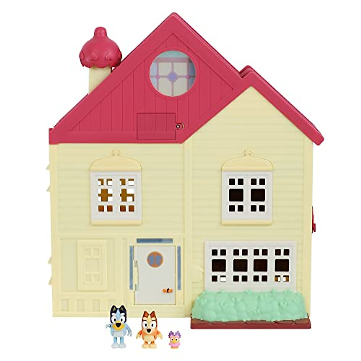 Bluey Ultimate Lights & Sounds Playhouse with Two posable Figures and Accessories | Heeler Home