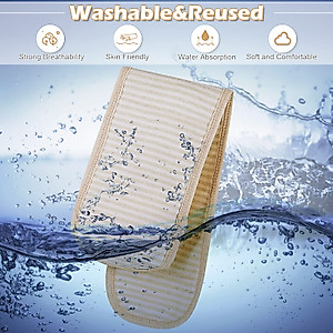 Retyion 4 PCS Adjustable Baby Belly Band Velcro Design Cotton Baby Umbilical Cord (Random Color)