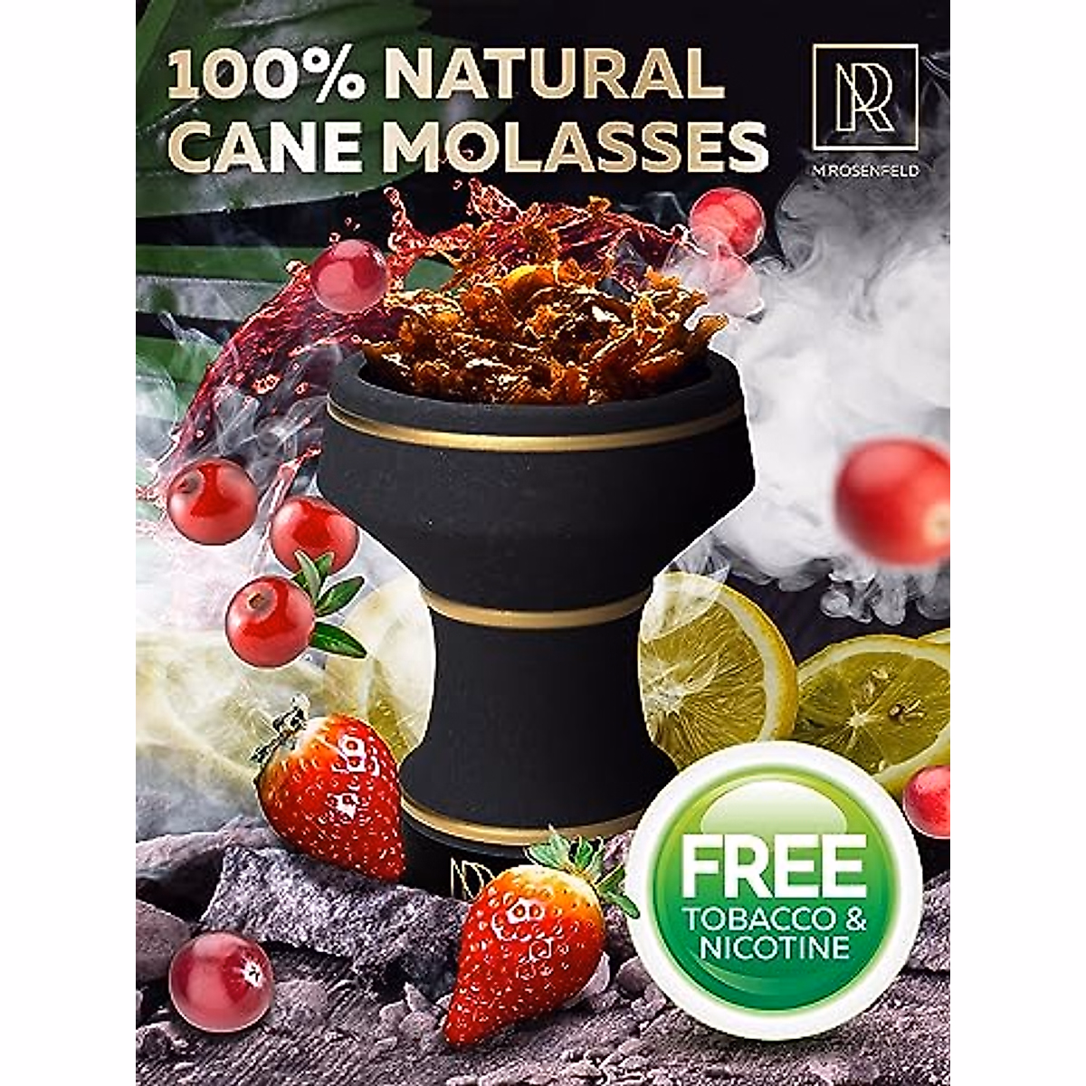 Pink Lemonade Shisha Hookah Flavors Nicotine Free Herbal - 3.5 ounce - 100 Gram Hookah Shisha Tobacco Free Hookah Tobacco & Nicotine Free Shisha - Shisha Hookah Flavors (Pack of 1)