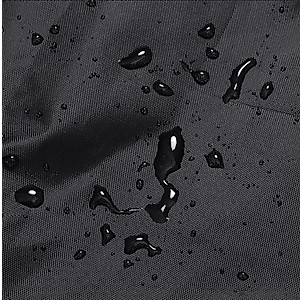 BOSKING Patio Log Splitter Cover 83"x45"x39" Heavy Duty Waterproof Logging Separator Cover Weather-Resistant Storage Cover for 15-37-Ton Gas Log Splitter - Black