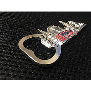 London England World 3D Metal Strong Fridge Bottle Opener Mgnet Collection Travel Souvenir Tourist Gift Home and Kitchen Decoration Magnetic Sticker From China (C)