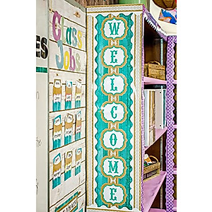 Teacher Created Resources Shabby Chic Double-Sided Border (77169)