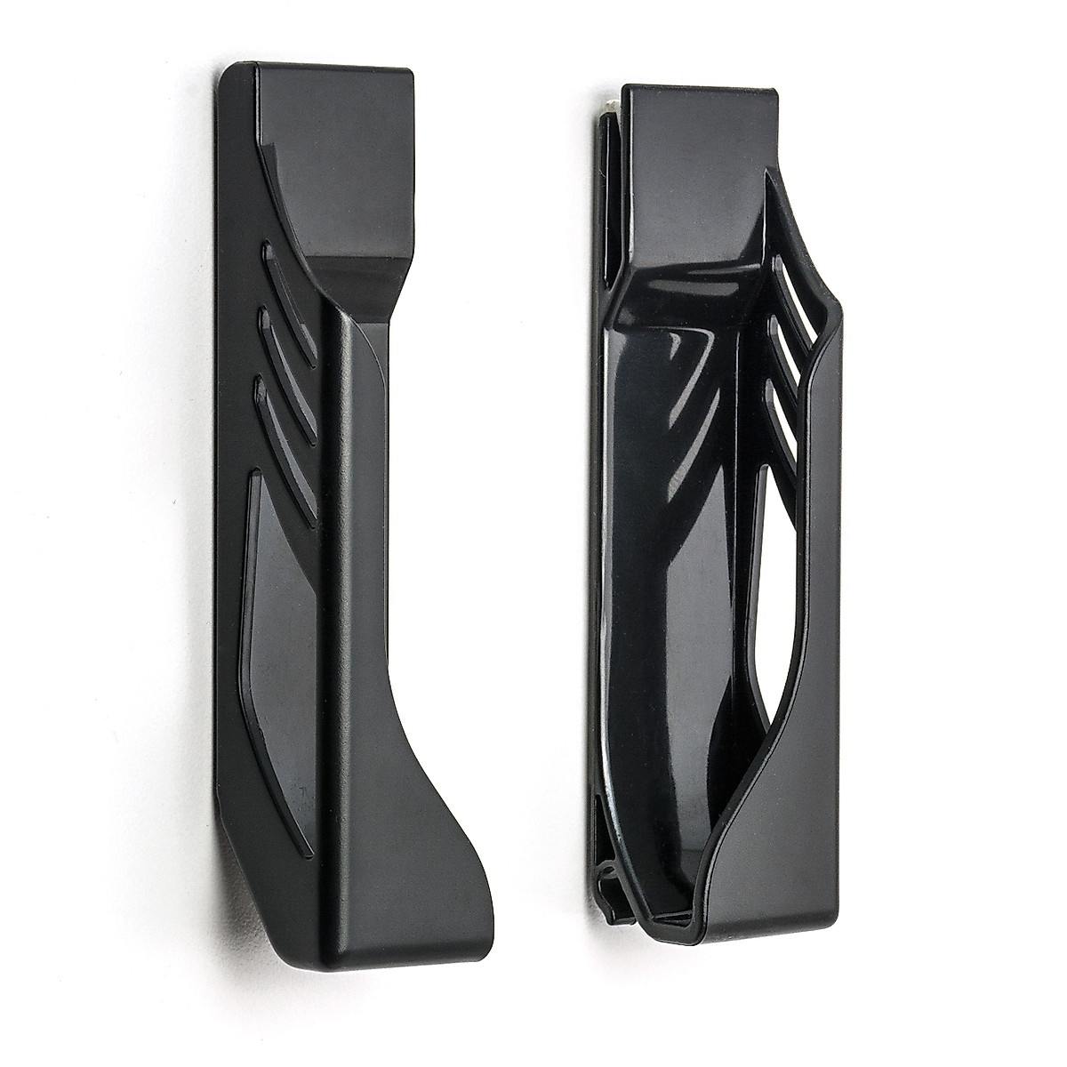 Dockem Damage-Free Wall Mount for iPhone: 14, 13, 12, 11, Pro, Plus, Mini, Pro Max, SE 2/3, XS/X, XS Max, XR, 8/7, 8/7+, S22, S21, S20: 3M Command Strip Adhesives: Koala Mount Wall Dock [Black]