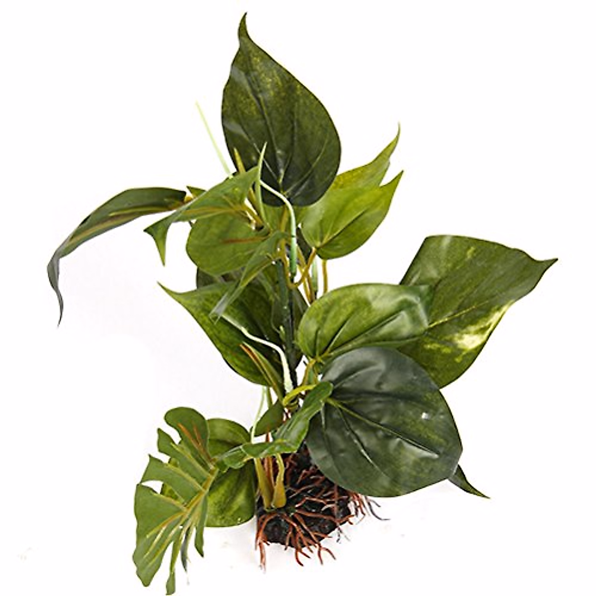 CNZ Aquarium Fish Tank 10" Green Lifelike Underwater Plastic Plant Aquatic Water Grass Decor