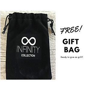 Infinity Collection 21st Birthday Gifts for Women, 21st Birthday Charm Bangle Bracelet, Twenty First Bday Gift Ideas for Her