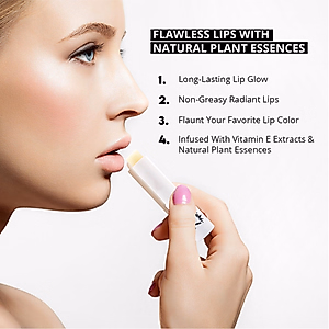 WBM Care Color Changing Lip Balm - Sustain, Repair, and Moisturize Your Lips with 3.3g of Nourishing Formula for Beautiful, Vibrant Color and Hydration