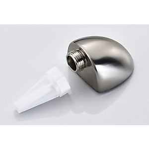 Wall-Mount Supply Wall Elbow for Hand Held Shower, Brilliance Stainless