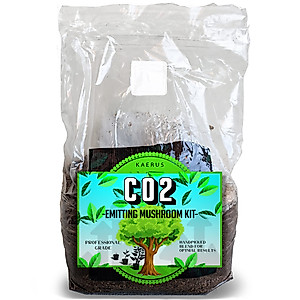 K A E R U S CO2 Bags for Grow Tent - Set and Forget Generator Plants | Mushroom Bag Booster, Great Indoor Growing Rooms Preactivated 5LB