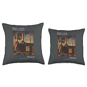 PINK FLOYD Faded Animals Throw Pillow, 18x18, Multicolor