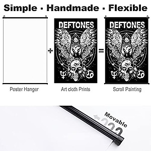 Poster Eagle Skull Deftones Scroll Painting Wall Hanging Decor Artwork Wall Art 16" X 24"