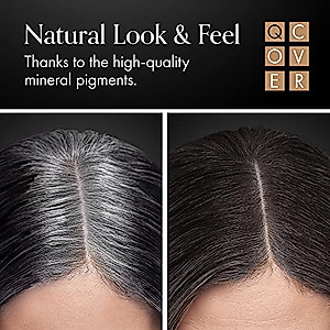 Michel Mercier Hair Root Touch Up Spray | No-Mess Instant Hair Dye with Unique Applicator | Natural Looking Hair Color (Black)