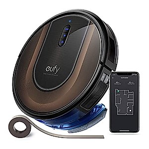 eufy by Anker, RoboVac G30 Hybrid, Robot Vacuum with Dynamic Navigation 2.0, 2-in-1 Vacuum and Mop, 2000 Pa Suction, Wi-Fi, Boundary Strips, Ideal for Pet Owners