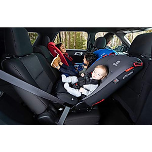 Diono Radian 3R, 3-in-1 Convertible Car Seat, Rear Facing & Forward Facing, 10 Years 1 Car Seat, Slim Fit 3 Across, Gray Slate