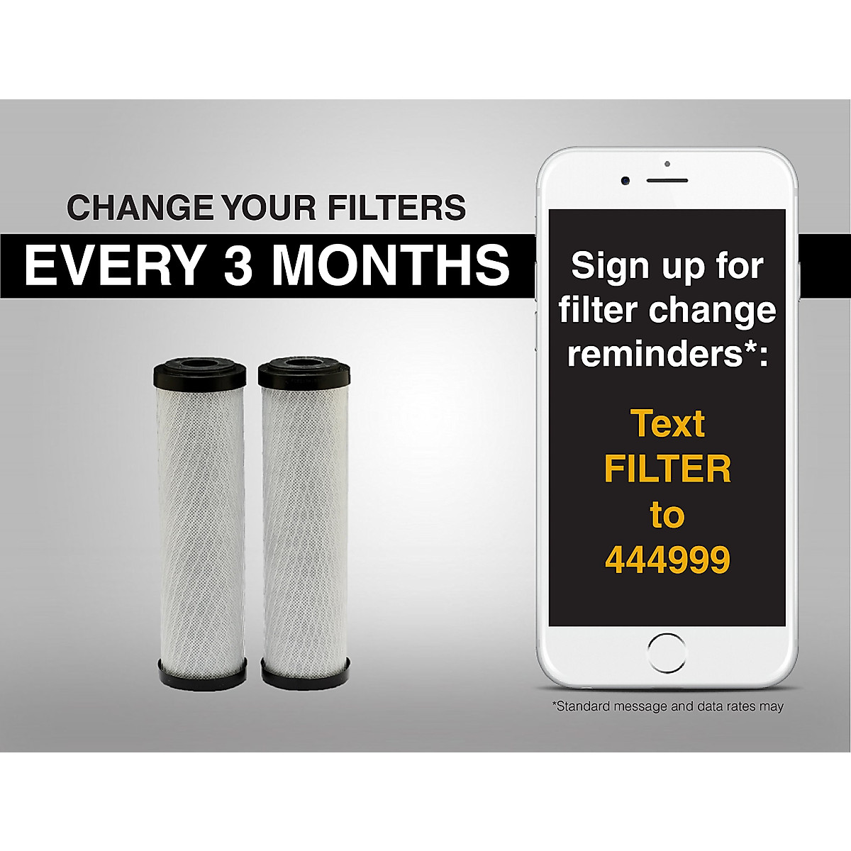 Whirlpool WHA2BF5 Water Filter, Standard Capacity, White