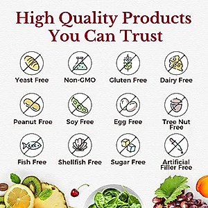 Vitalitown Iron Complex, Complete Blood Building Formula, Ferrous Bisglycinate, Active B6, Folate, B12, Red Blood Cell Support, Best Absorption, Once Daily, 60 Vegan Caps