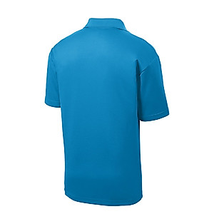 SPORT-TEK PosiCharge RacerMesh Polo. ST640 Pond Blue L