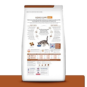 Hill's Prescription Diet k/d Kidney Care with Chicken Dry Cat Food, Veterinary Diet, 8.5 lb. Bag