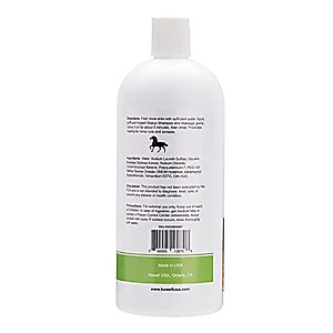 Kawell USA Natural Horse Shampoo for Skin and Coat Care - suitable for Minor Injuries, Cuts, Ulcers, Skin Allergies and Irritations, infused with Matico Healing Properties, 32 oz.