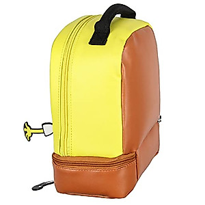 INTIMO Nickelodeon SpongeBob SquarePants Character Face Dual Compartment Lunch Box Bag