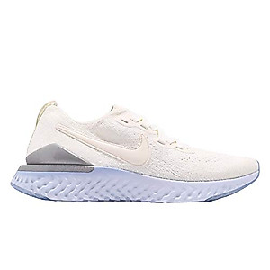 Nike Women's Epic React Flyknit 2 Running Shoe Sail/Aluminum/Metallic Silver/Sail 8 M US