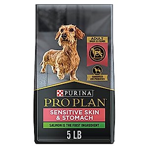 Purina Pro Plan Sensitive Skin and Sensitive Stomach Small Breed Dog Food, Salmon & Rice Formula - 5 lb. Bag