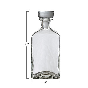 Creative Co-Op Glass, Clear Decanter