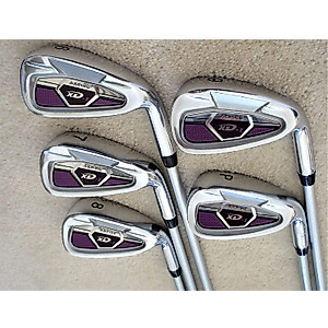 Ladies Complete Golf Club Set - Driver, Fairway Wood, Hybrid, Irons, Putter, Clubs and Stand Bag Right Hand