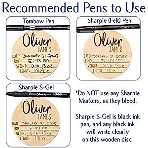 Newborn Announcement Sign for Hospital - Baby Birth Announcement Sign Girl for Hospital - Baby Name Announcement Sign boy