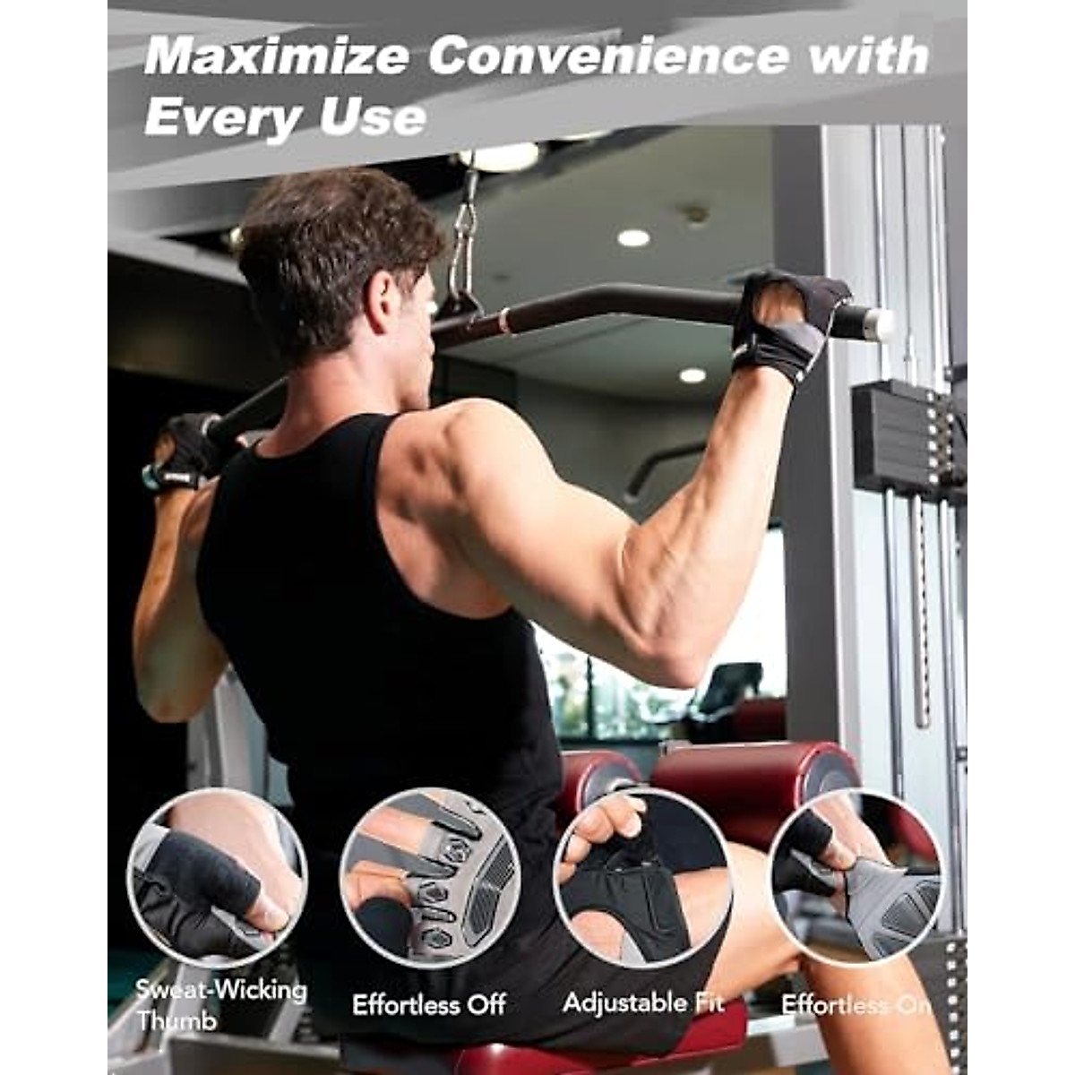 UYKKE 10mil Nitrile Gloves Thick,Industrial Disposable Gloves with Diamond Textured,Heavy Duty Mechanic Gloves,Latex Free (100, Large)