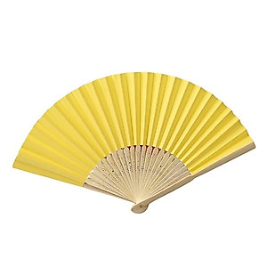 Folding Hand Fan Folding Fan Handheld Folded Fan Chinese Style Fan Pattern Folding Dance Lace Silk Folding Hand Held Flower Fan Art Craf Foldable Fan Hand Held Fans (Color : H, Size : 21cm)