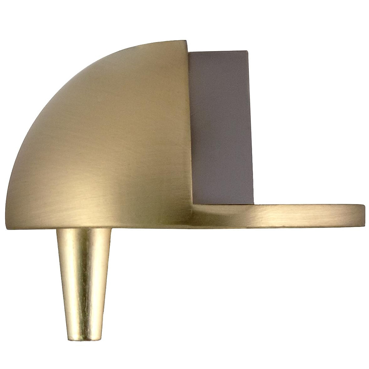 Design House 181875 Dome Door Stop, 5-Pack, Satin Brass
