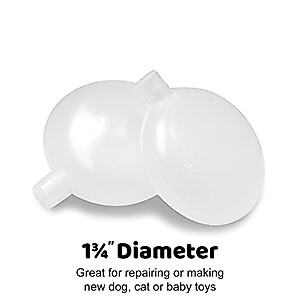 Downtown Pet Supply Squeakers for Dog Toys - Dog Toy Medium Replacement Squeakers - Repair Squeaky Dog Toys, Cat Toys or Baby Toys - Great for Arts & Crafts - 1.75 in Diameter - Medium - 20 Pack