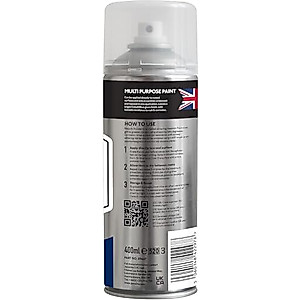 JENOLITE Directorust Spray Paint for Metal - COBALT BLUE - Gloss Finish for Indoor and Outdoor use - Multi-Surface for Metal, Plastic, Ceramic, Wood & Rusted Surfaces - 400ml (13.52fl oz), RAL5013