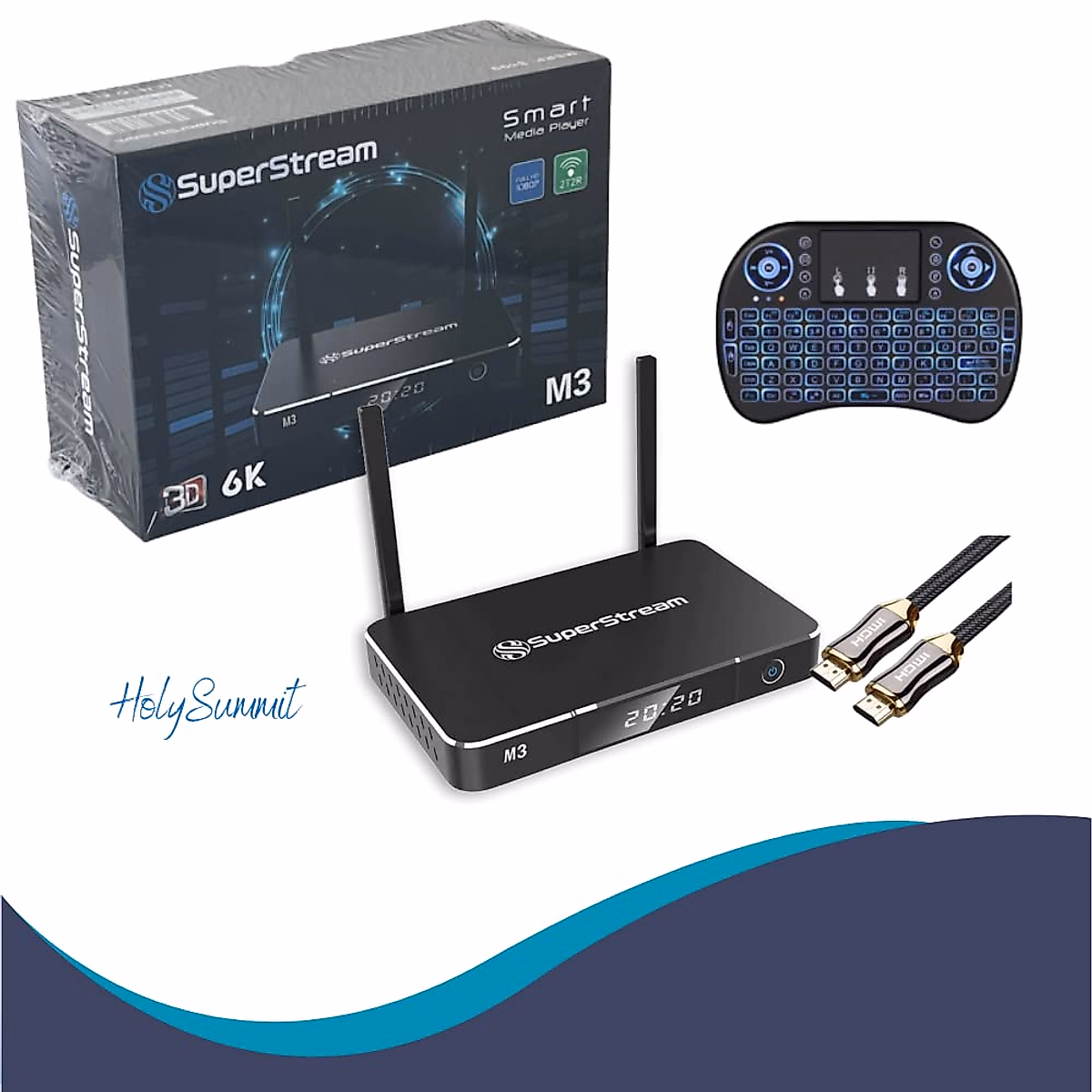 SuperStream M3 Adroid TV Box Latest Technology