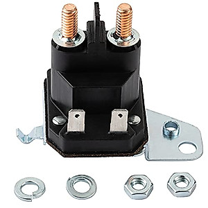 725-06153A 725-06153 Starter Solenoid Relay for Riding Lawn Mower Compatible with Cub Cadet XT1 XT2 Enduro RZT LT1 ZT1 ZT2 MTD Troy Bilt Yard Man Husky Yard Machines Craftsman Zero Turn