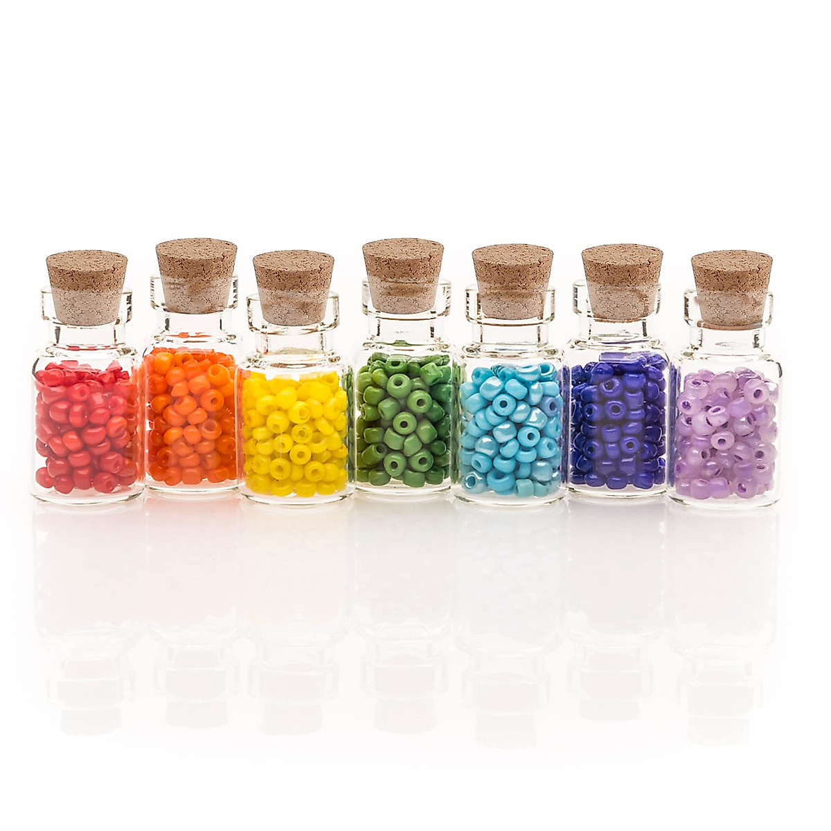 INCREWAY 120pcs 1/2" Mini Tapered Wooden Cork Bung Stopper, Replacement Mini Tapered Cork Plug Tops Suitable for DIY Crafts, Jars and Bottles