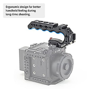 Nitze Stinger Handle NATO Top Handle with Quick Release NATO Clamp, NATO Rail and Cold Shoe Adapter for Camera Rig - PA28-A