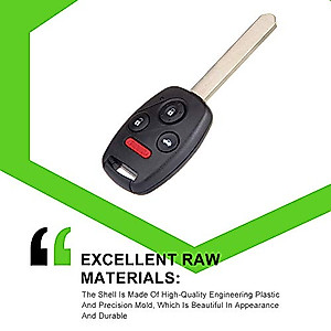 SCITOO Keyless Entry Remote Control Key Fob Replacement for Honda Accord for Honda CR-V 2003-2007 1PC FCC OUCG8D380HA 35111SHJ305 850GG8D380HA