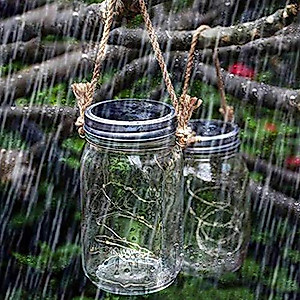 NEXXXI 20 Pack Stainless Steel Wire Handles, Burlap Wire Hangers for Regular Mouth Mason, Ball, Canning Jars, Twine and Metal Handles