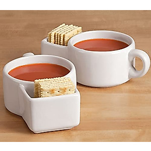 WalterDrake 15 oz. Soup and Cracker Mug, Set of 2