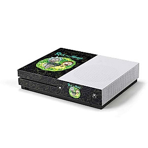 Skinit Decal Gaming Skin Compatible with Xbox One S Console - Officially Licensed Warner Bros Rick and Morty Portal Travel Design