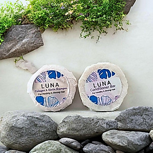 Luna Collagen & Biotin Shampoo And Conditioner Bar (Shampoo & Conditioner Set)