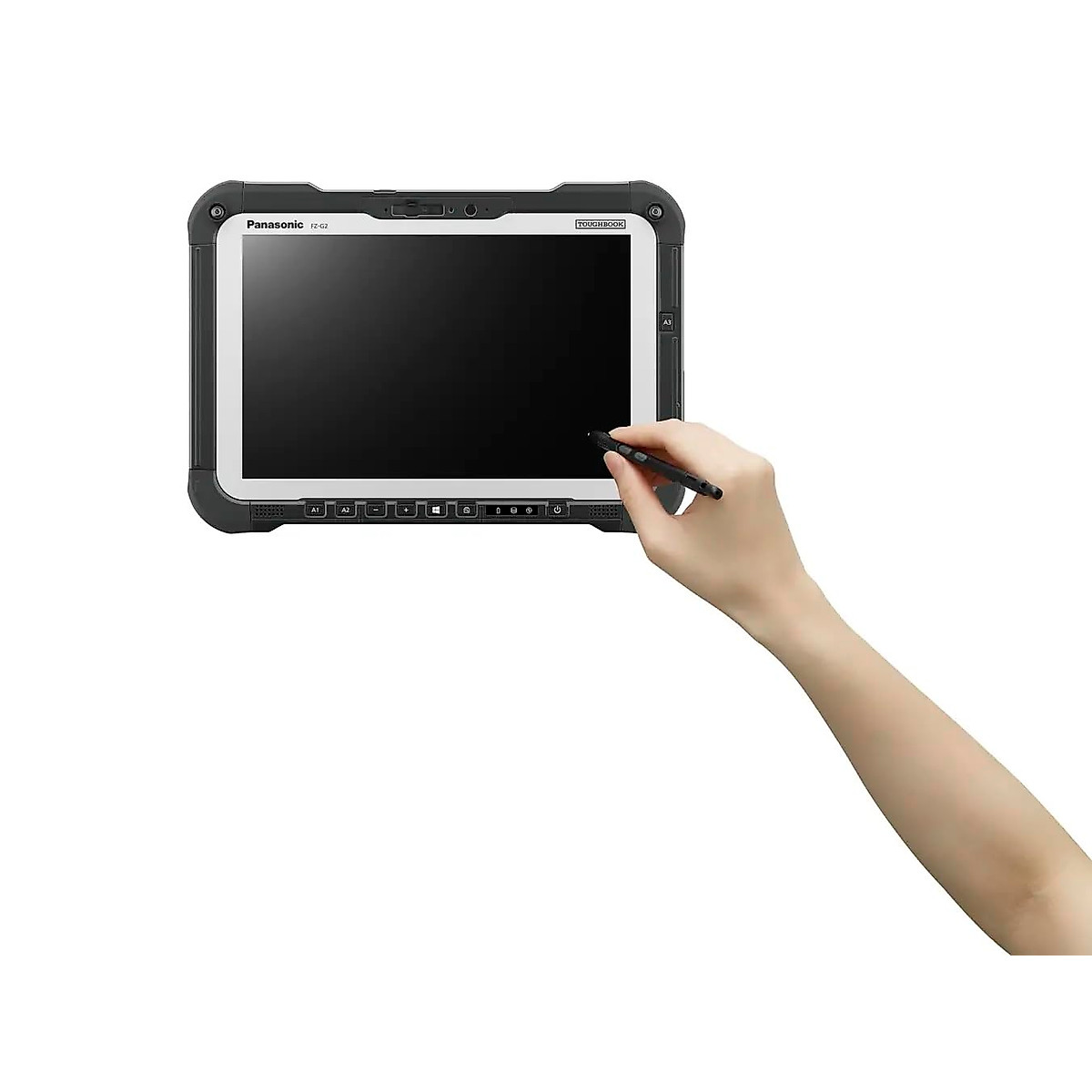 Panasonic Toughbook G2, FZ-G2 MK1, 10.1inch Gloved Multi Touch+Digitizer, Intel Core i5-10310U 1.7GHz, 16GB, 512GB SSD, WiFi 6, BT,8MP Rear Camera, Win 10 Pro, Tablet Only Silver 4-10.99 inches