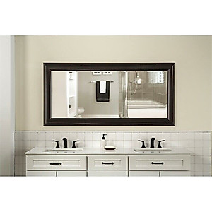 OBIOZZ Bedroom Floor Standing Mirror Home Oil Rubbed Bronze Full Length Leaner Mirror, Designed for Durability, Modern Design Full-Length Mirror