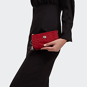 Kipling Creativity Large Pouch Signature Red