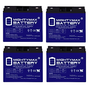 Mighty Max Battery 12V 18AH Gel Battery for Baoshi 6-DZM-20 6DZM-20-4 Pack