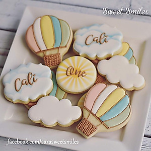 Hot Air Balloon 4.5 Inch Cookie Cutter from The Cookie Cutter Shop – Tin Plated Steel Cookie Cutter