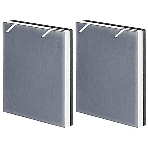 Vital 100 True HEPA Replacement Filter for LEVOIT 100 Air Purifier,High-Efficiency Activated Carbon Filter, Vital 100-RF, 2 Pack, White